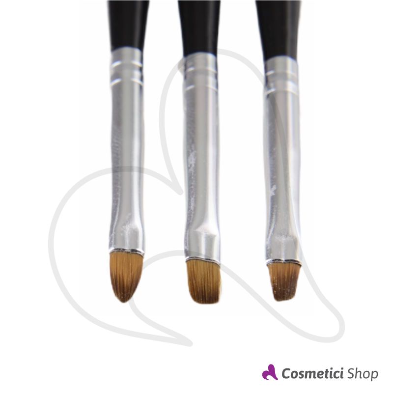 Set pennelli per hennè Brush Set Pro Brow